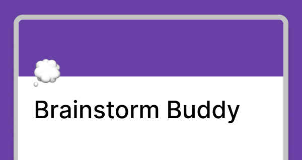 Brainstorm Buddy for Notion AI