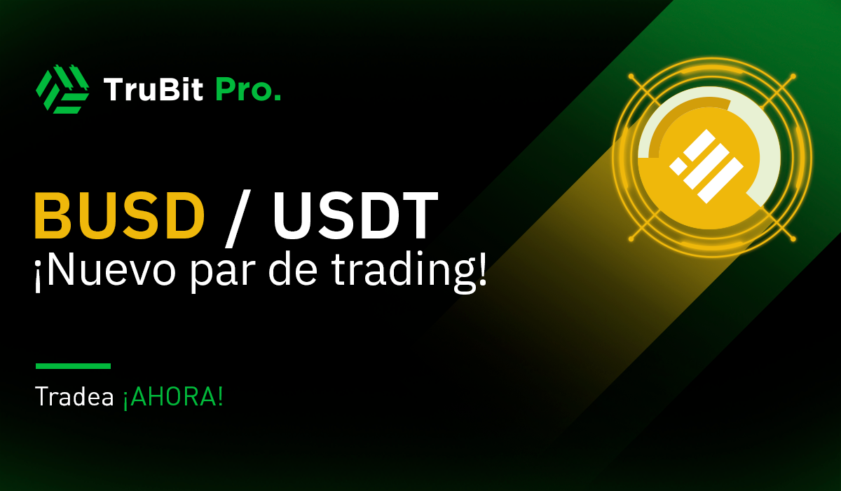 BUSD | Qué es y Precio | Disponible en TruBit Pro