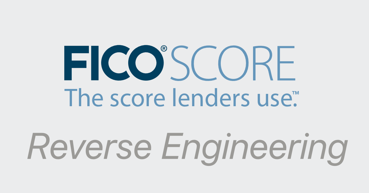 FICO Reverse Engineering