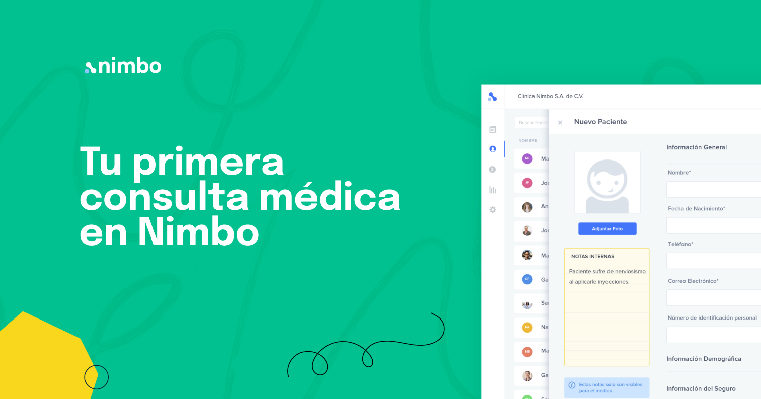 Tu primera consulta médica en Nimbo